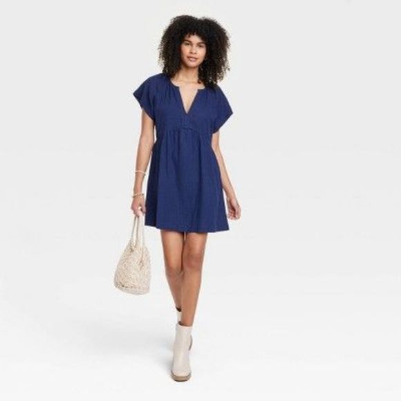 Universal Thread | Dresses | Womens Short Sleeve Dress Universal Thread ...